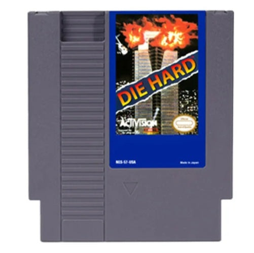 DIE HARD - NES (Nintendo Entertainment System 1983) 72 Pin 8 Bit Video ...
